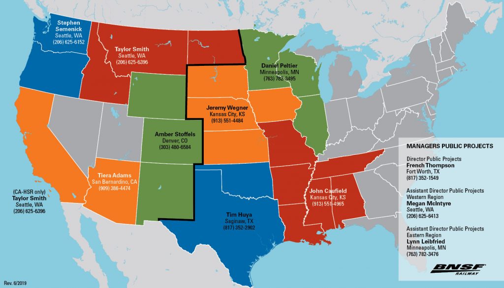 BNSF's Public Projects team